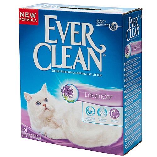 אוורקלין/EverClean סגול - חול לחתולים בריח לוונדר | אוורקלין ...