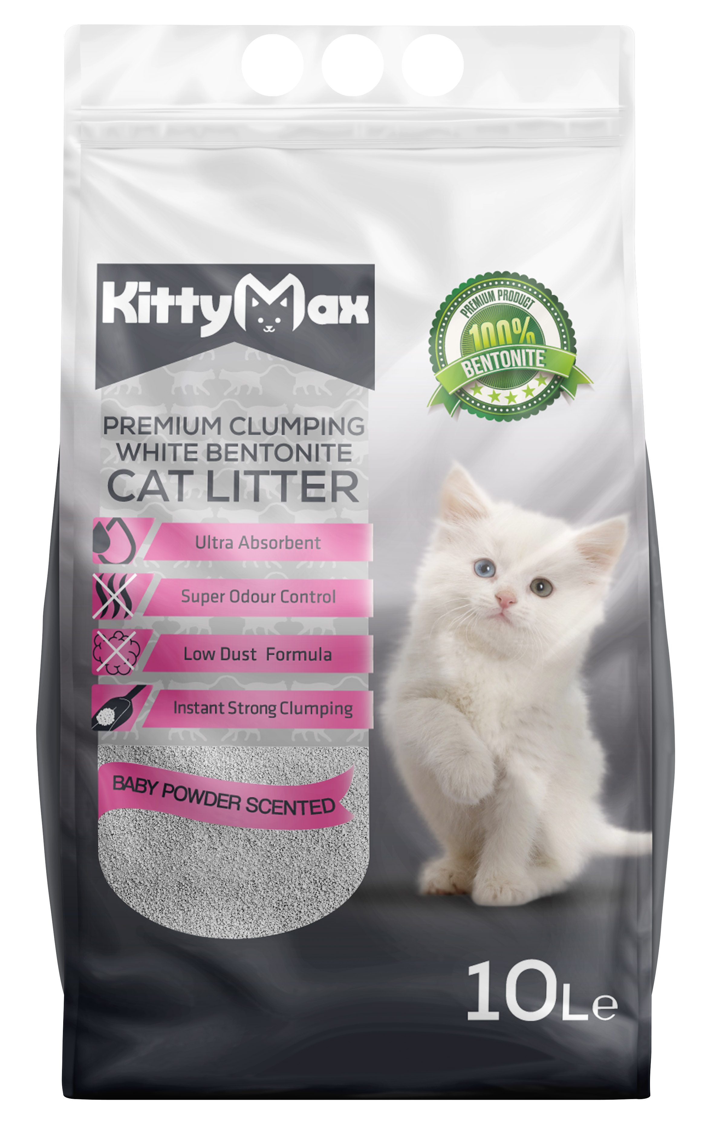 חול מתגבש קיטי מקס/Kitty Max בריח טלק תינוקות | קיטי מקס / Kitty Max ...
